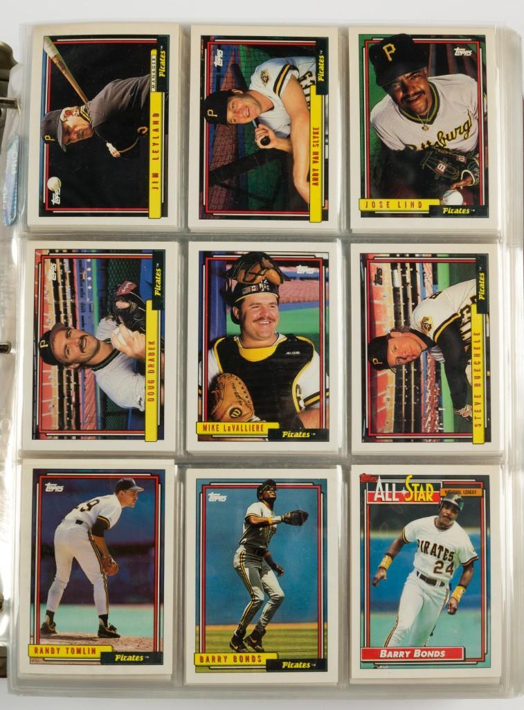 2 Complete Baseball Card Sets Incl 1991 Topps