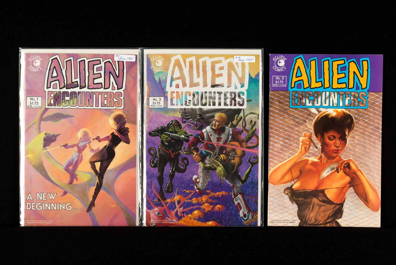34 Alien Encounters & Alien World's Comics
