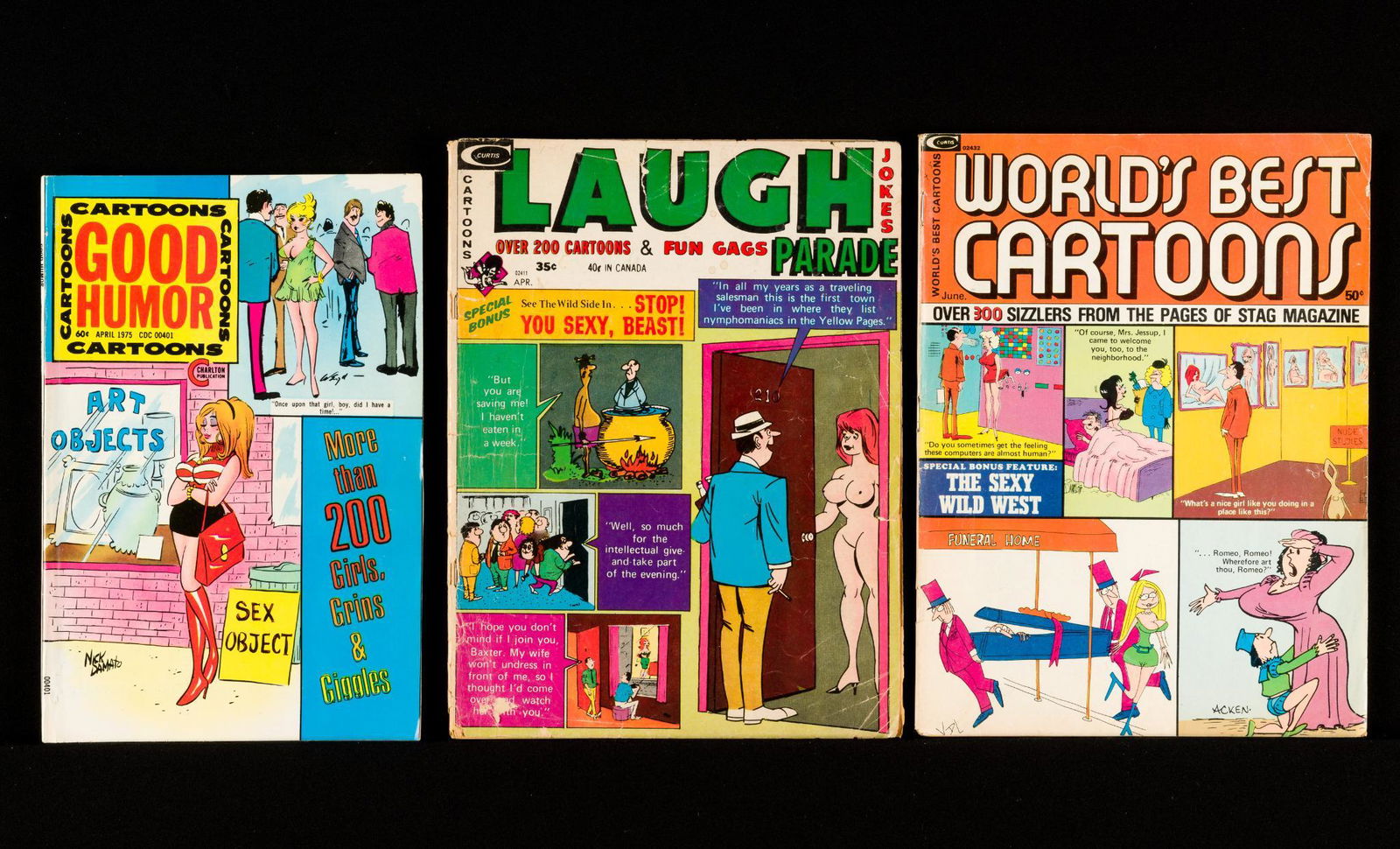 38 Adult Humor & Art Magazines