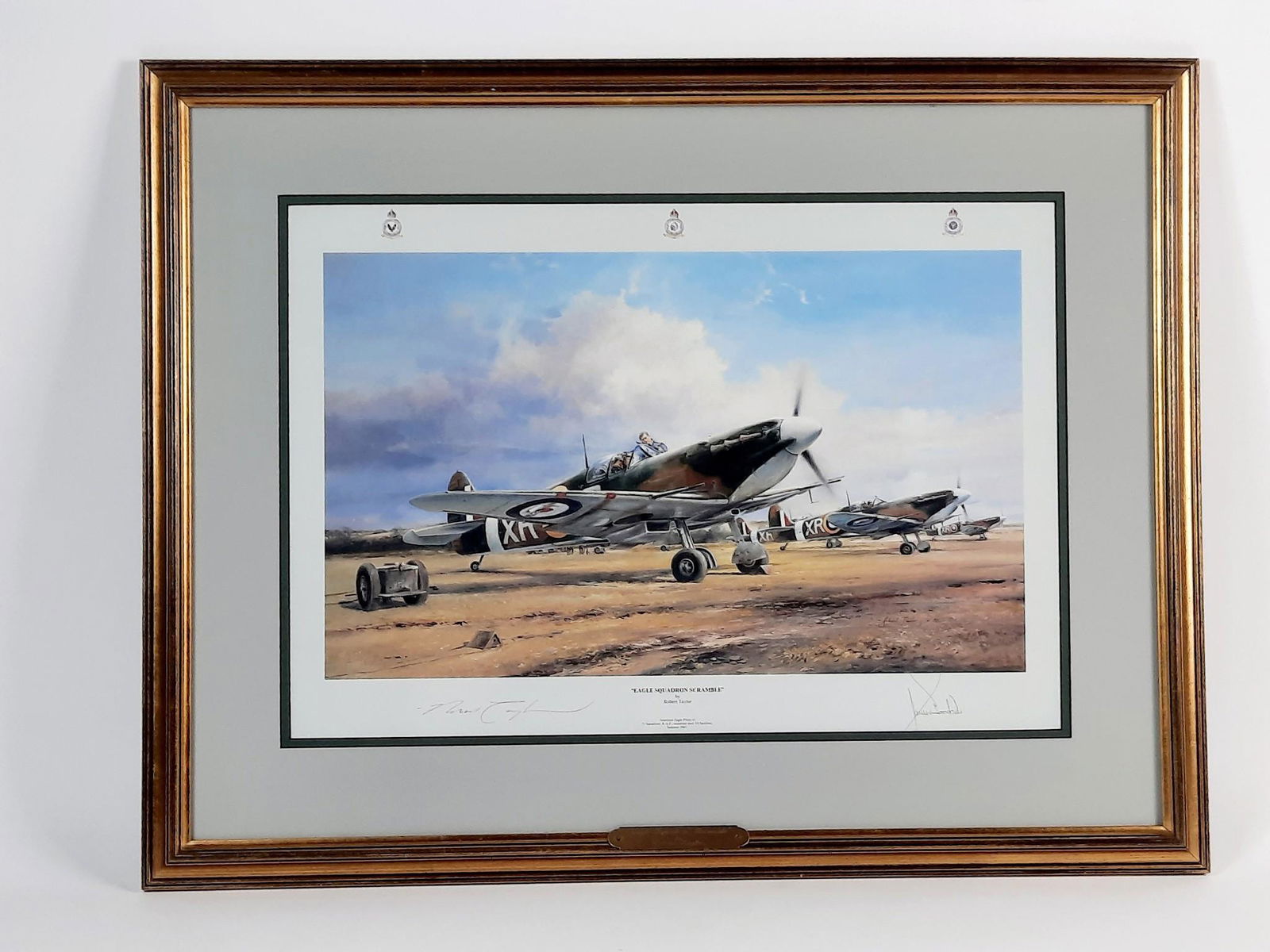 Robert Taylor "eagle Squadron Scramble" Print