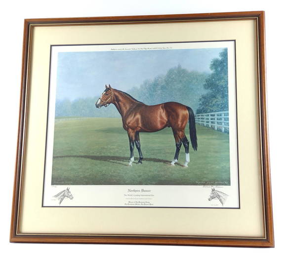 R.s. Reeves Ltd. Ed. Northern Dancer Horse Print