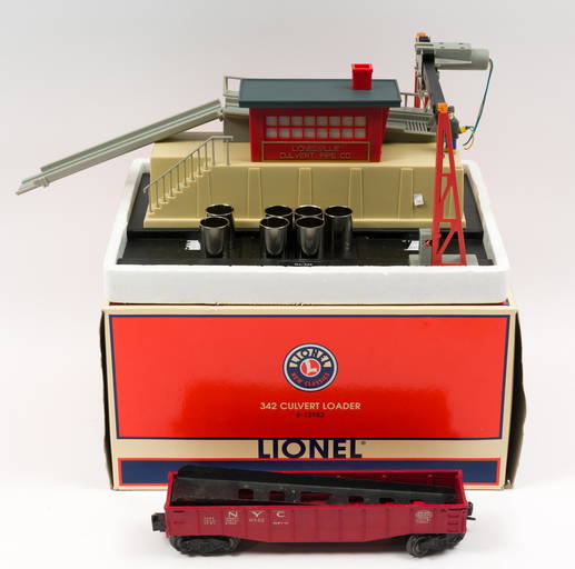 Lionel 342 Culvert Loader in OB (#0138) on Jul 17, 2022 | Cordier ...