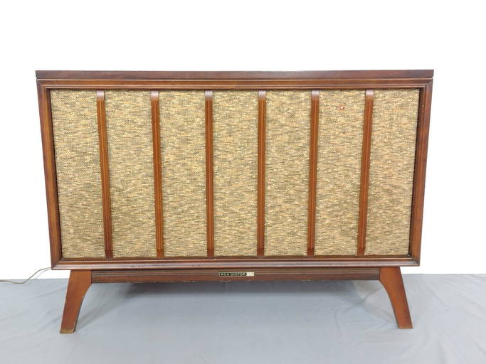 Vintage Mid Century Modern Rca Victor Radio/ Record Player