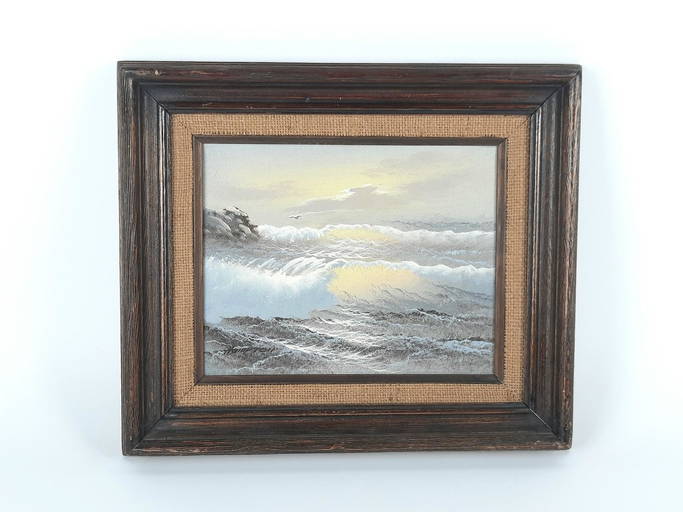 William Hampton Seascape Painting