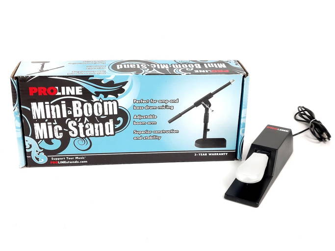 ProLine Foot Pedal and Mini Boom Mic Stand (#0480) on Oct 01, 2022 ...