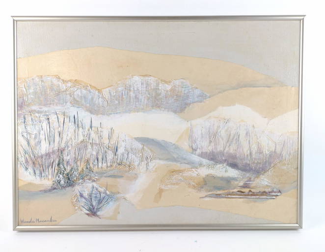 Wanda Macomber Landscape Painting