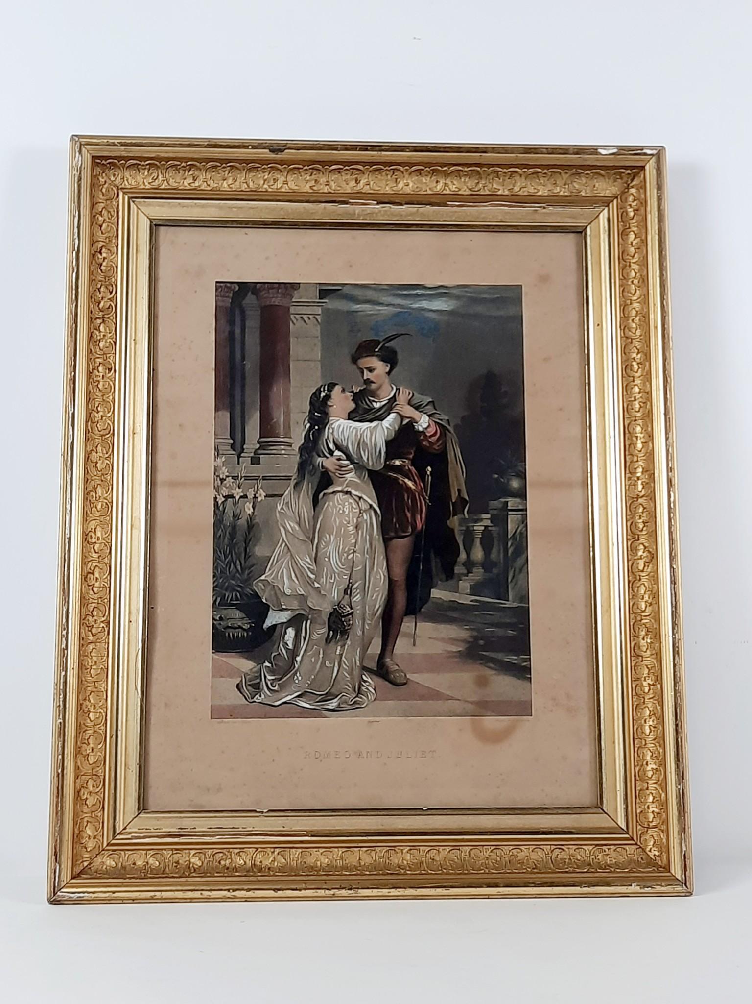 W. Wellstood "romeo And Juliet Engraving