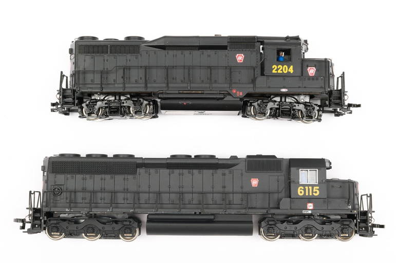 2 HO Bachmann PRR Powered Engines (#0187) on Dec 04, 2022 | Cordier ...