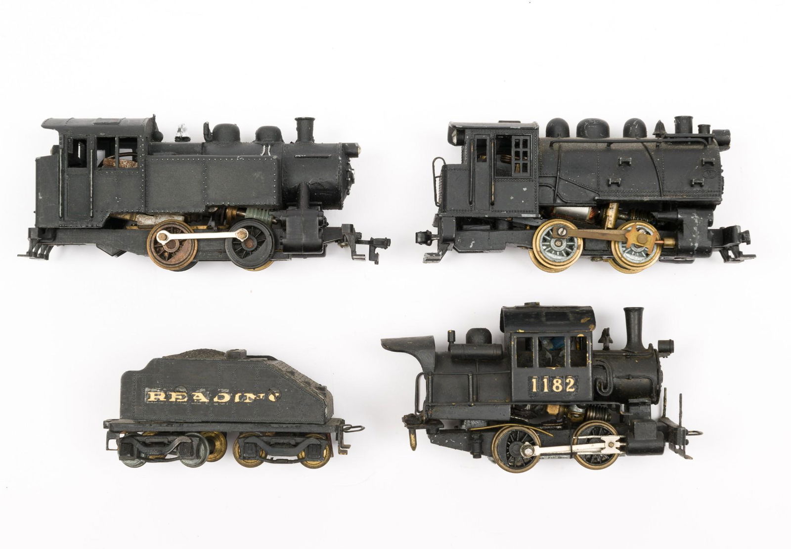 4 Ho Steam Rolling Stock