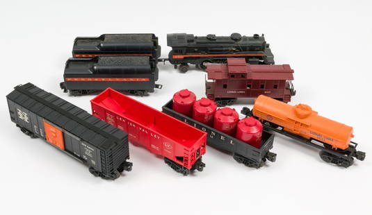 Lionel Pa Railroad Steam Loco 250 & Freight Set