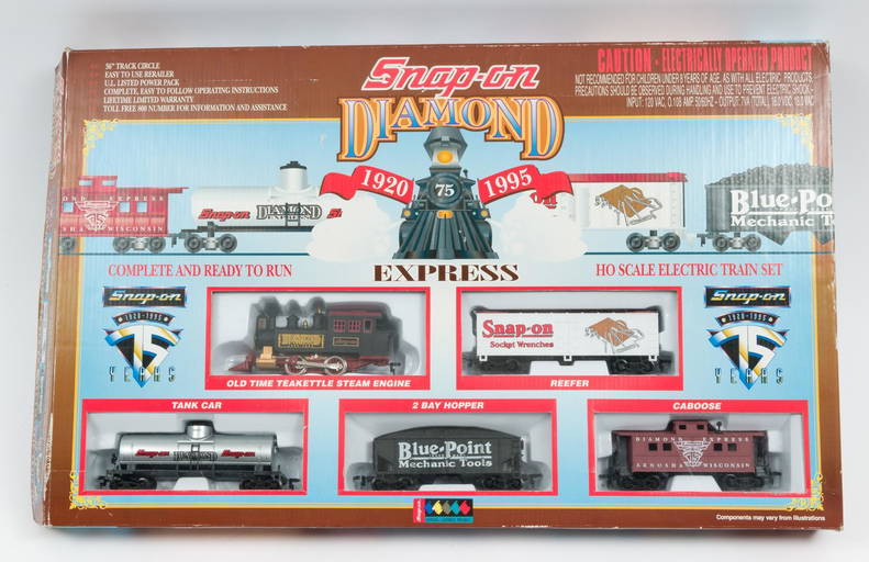 Snap-On Diamond Express HO Train Set 8911 in OB (#0260) on Dec 04, 2022 ...