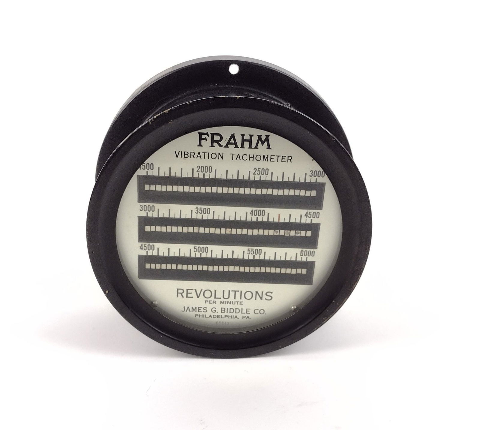 James G. Biddle Co. Frahm Vibration Tachometer (#0409) on Dec 30, 2022 ...