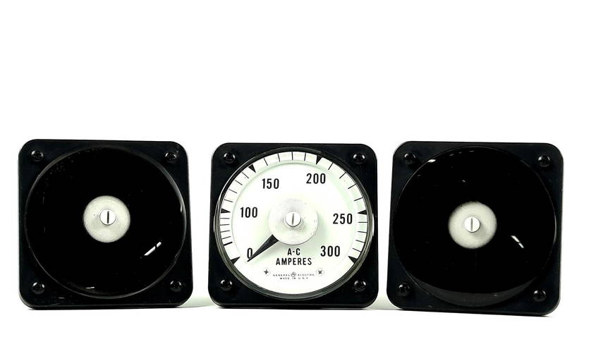 2 GE AC Ammeters and 1 GE AC Voltmeter (#0449) on Dec 30, 2022 ...
