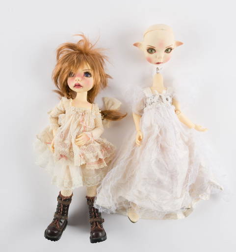 Two 16" Kim Lasher Dolls (#0379) on Dec 29, 2022 | Cordier Auctions ...