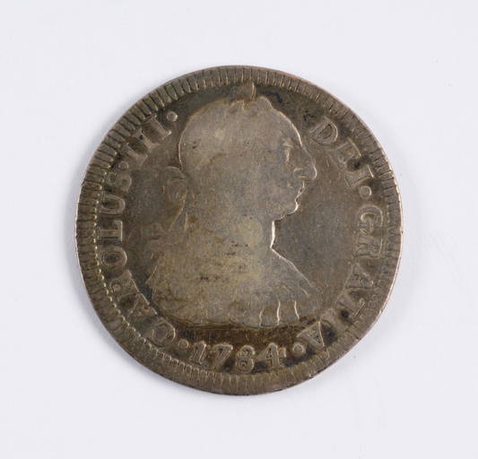1784 Mexico 2 Reales Spanish Coin