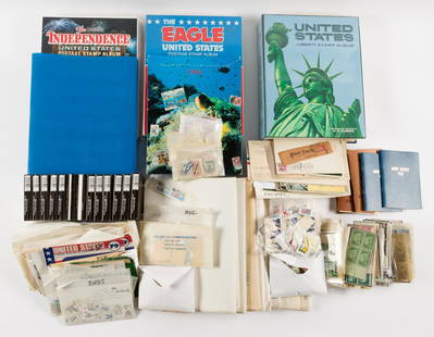 Three Us Stamp Albums