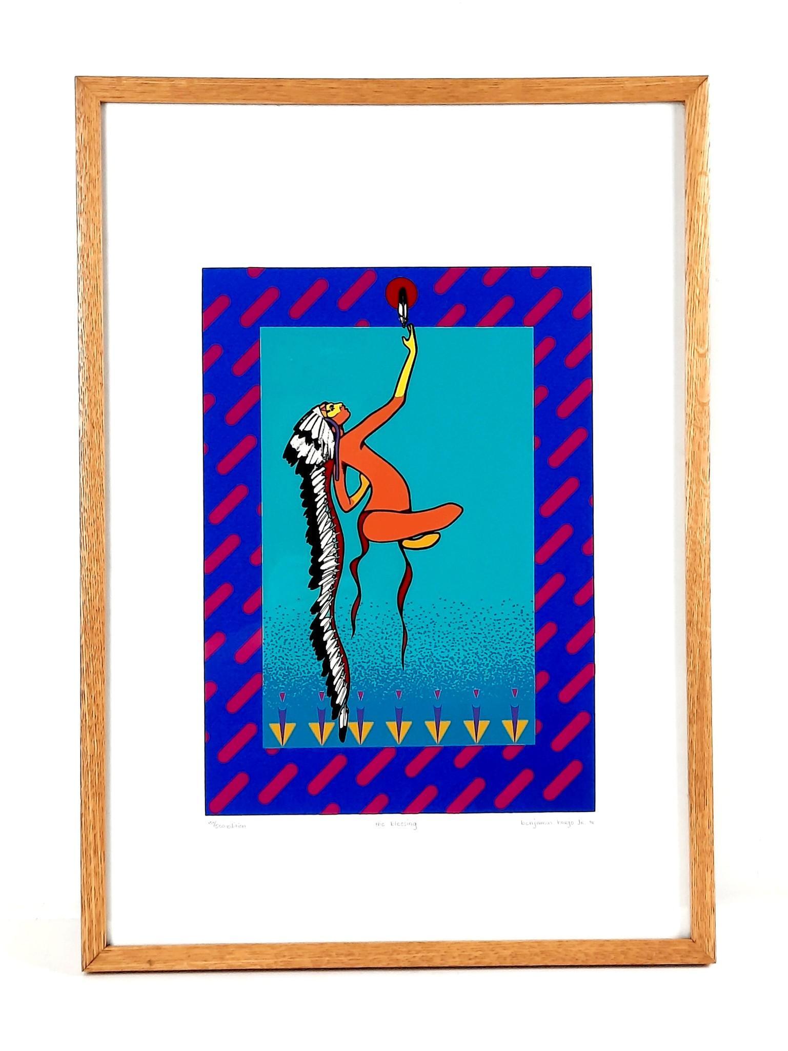 Benjamin Harjo Jr "the Blessing" Ltd Ed Print