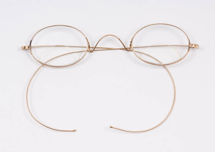 Pr. Antique Gold Glasses