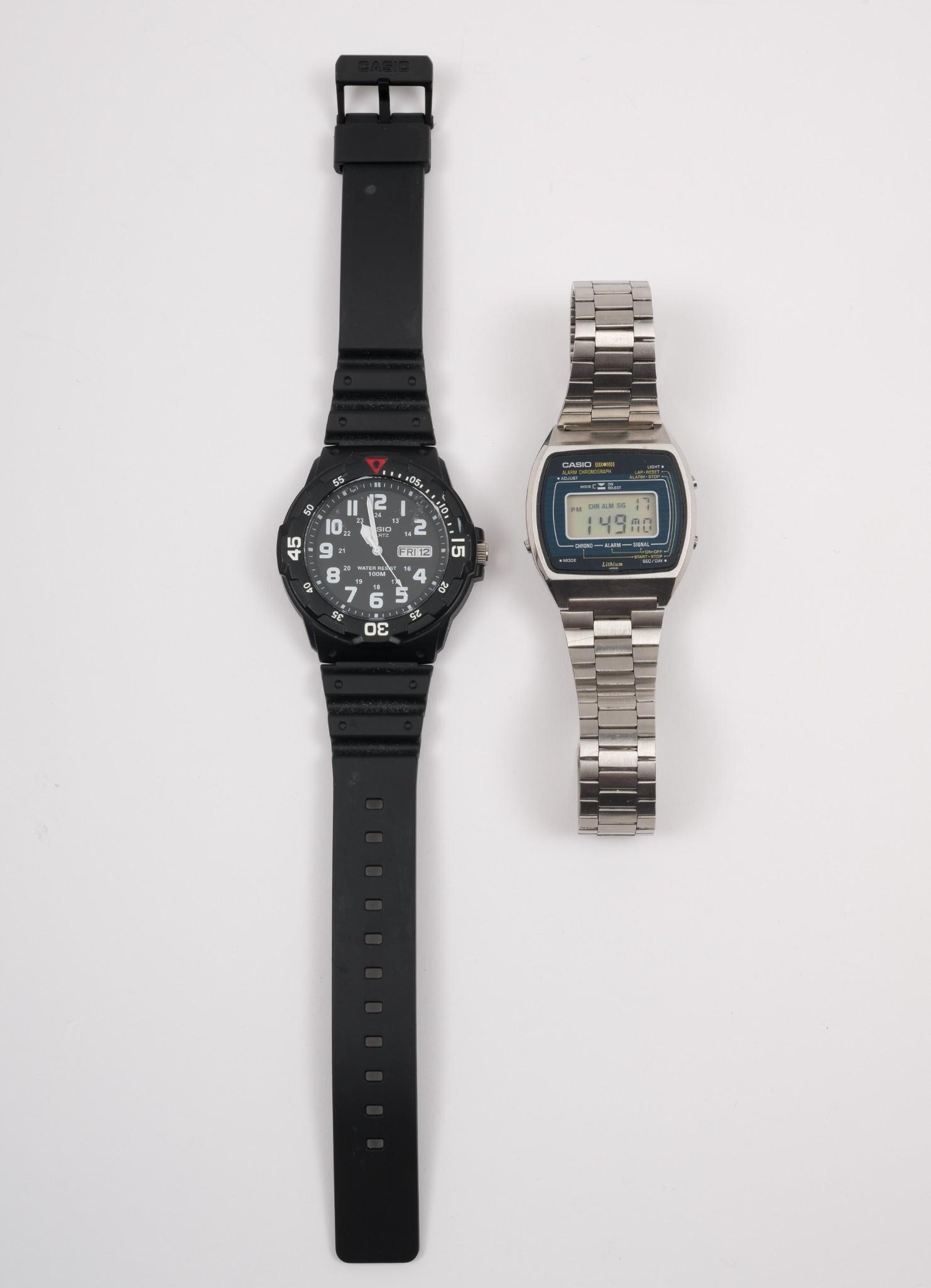 2 Casio Wristwatches