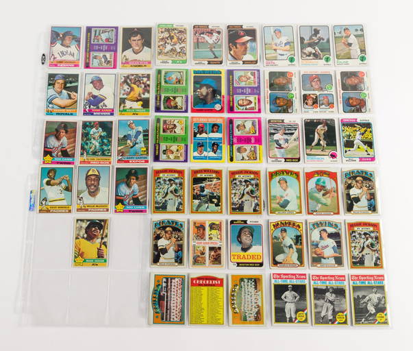 49 1972 1976 Topps Baseball Stars & Rookies