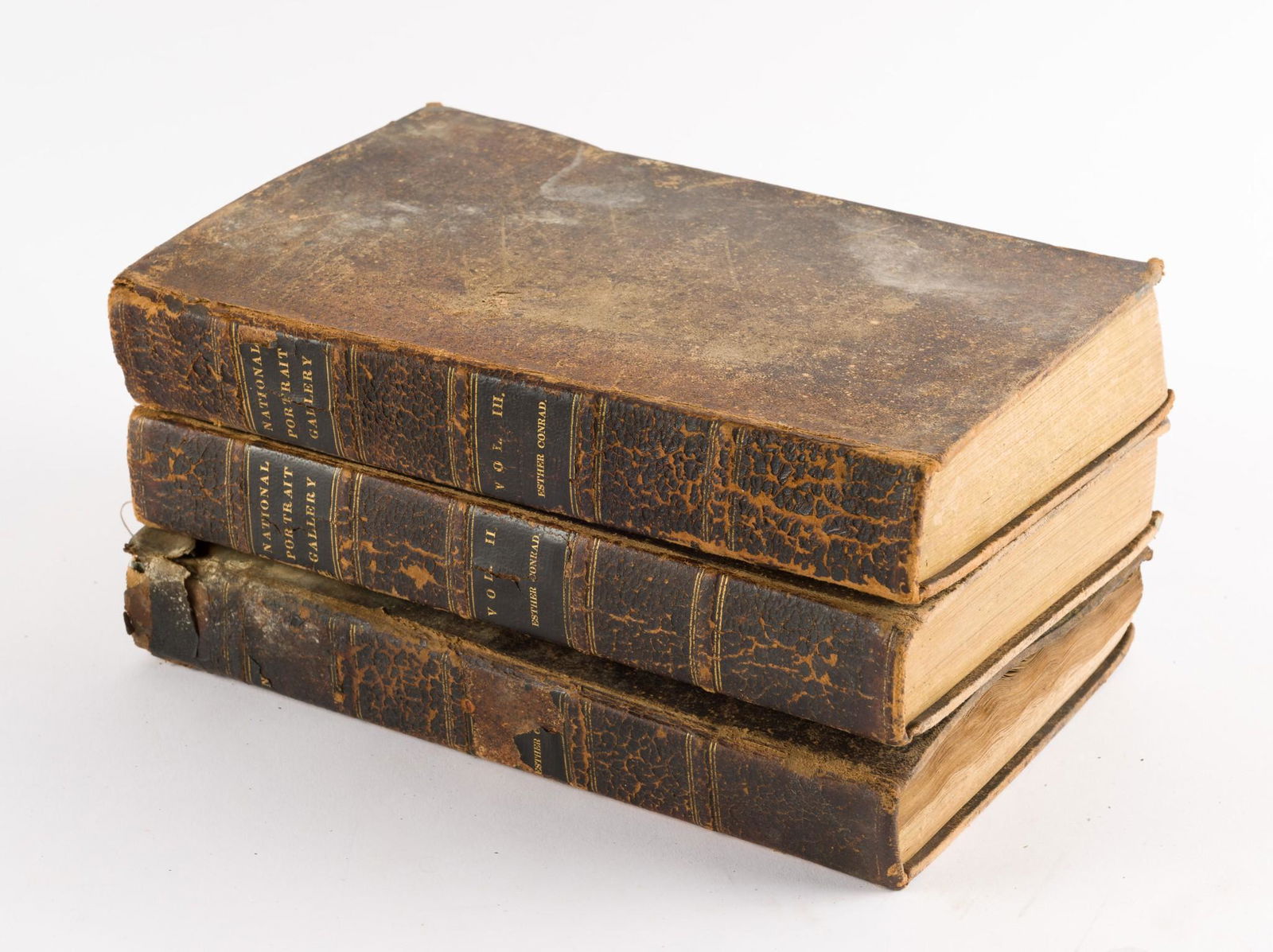 1834 36 3 Vols. National Portrait Gallery Of Distinguished Americans ...