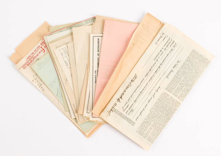 25 Paper Scribes & Receipts