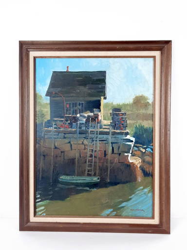 Karl Foster "lobster Shack" Painting