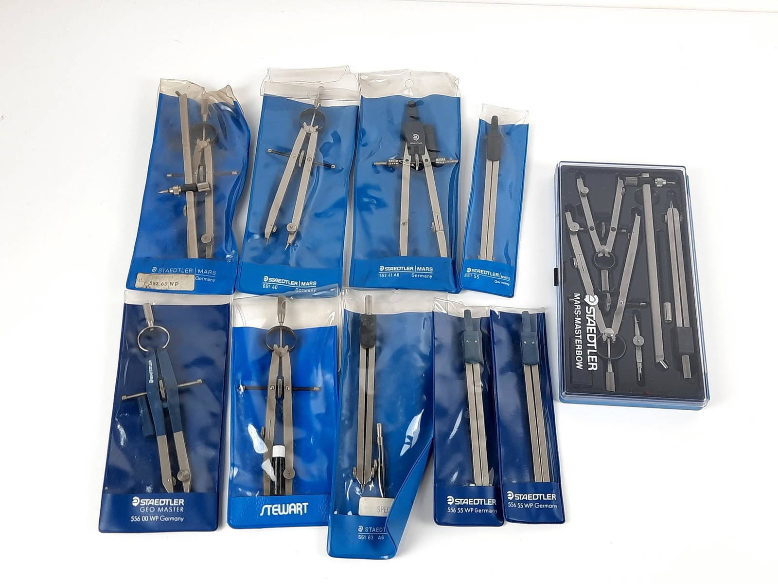 9 Staedtler Drafting Tools Incl Set Auction