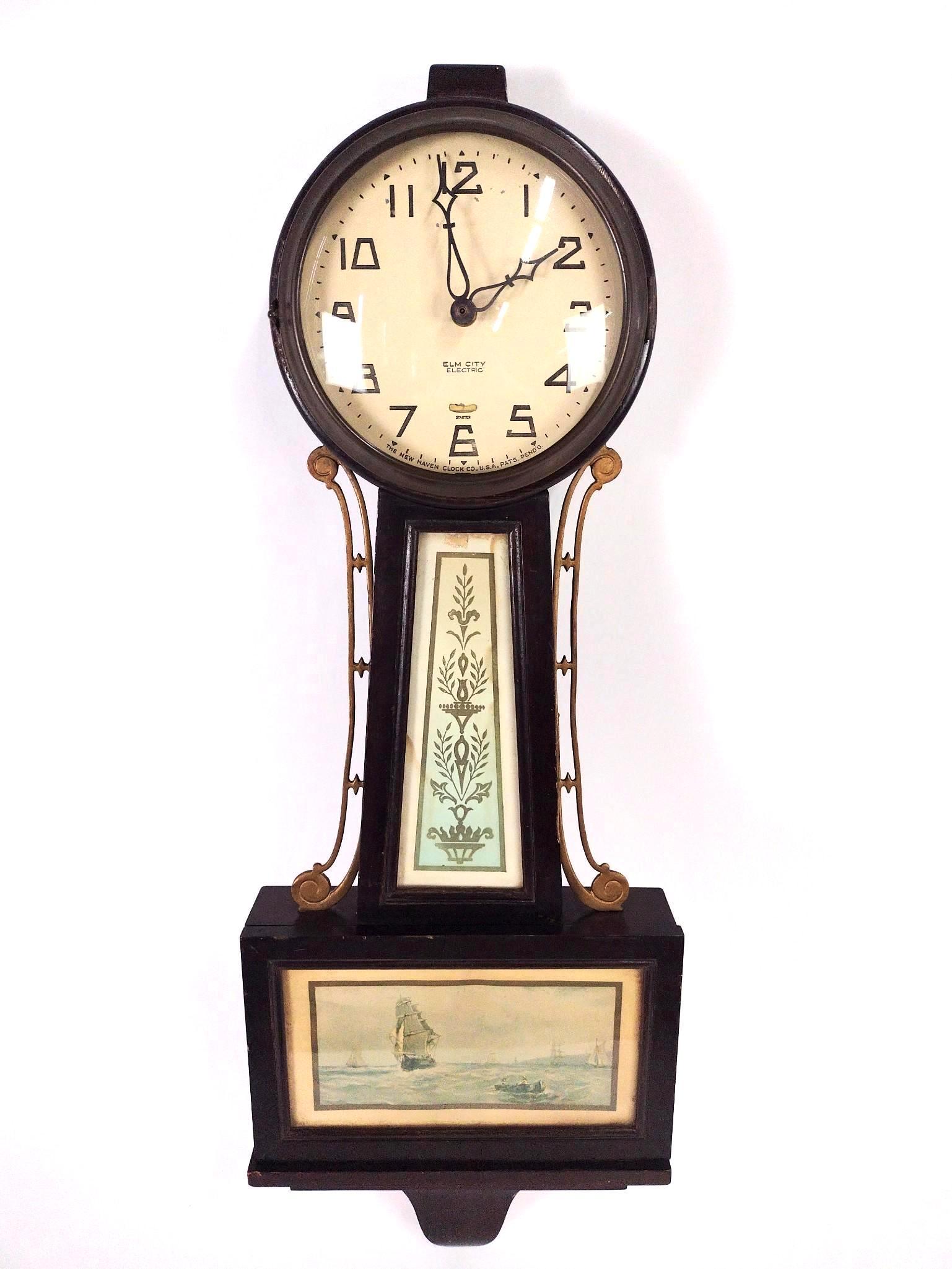 Elm City Banjo Clock Auction