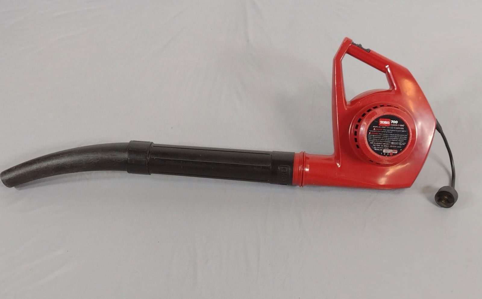 Toro 700 Rack O Vac Leaf Blower