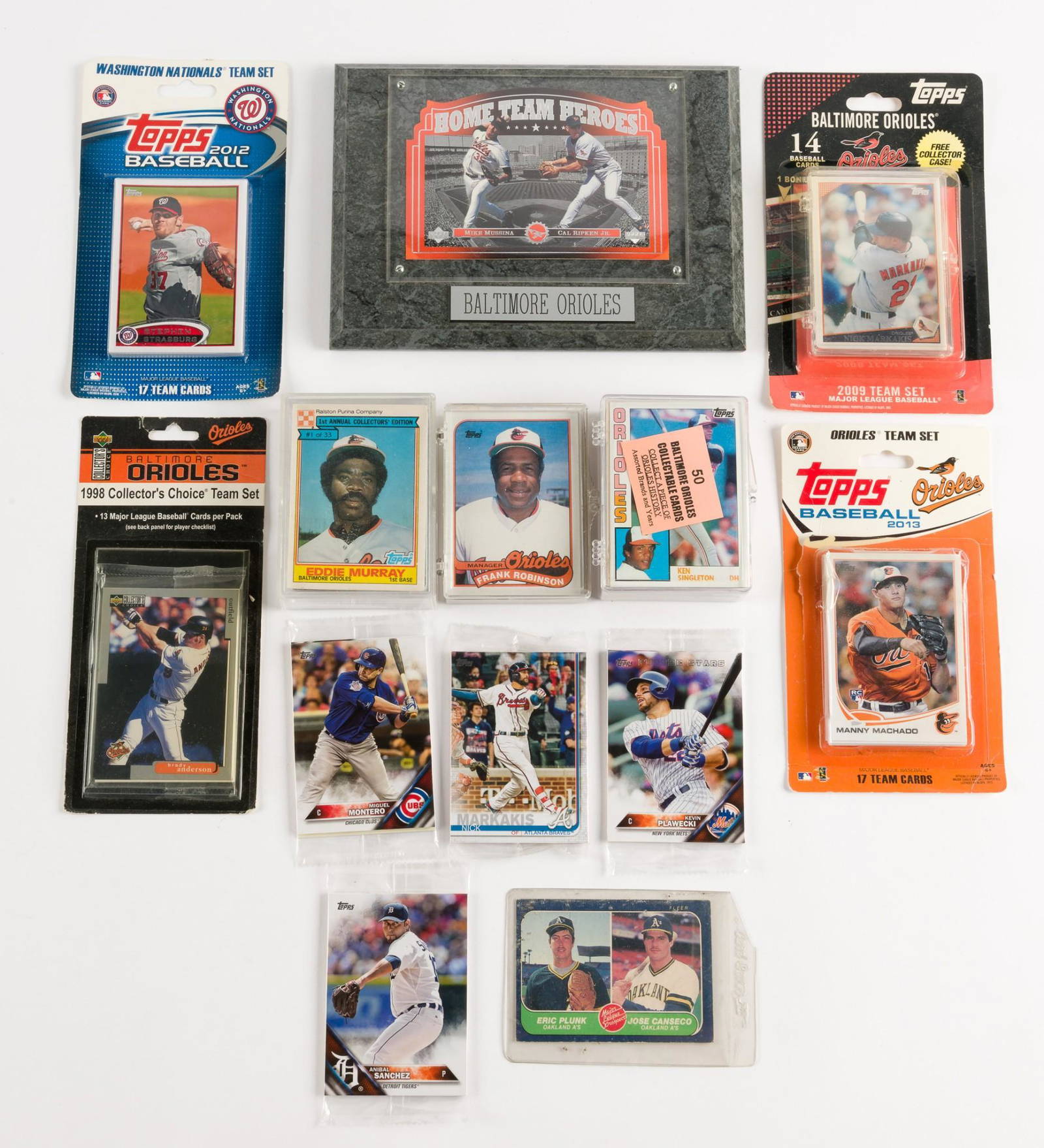 Misc Cards Incl E. Murray Auction