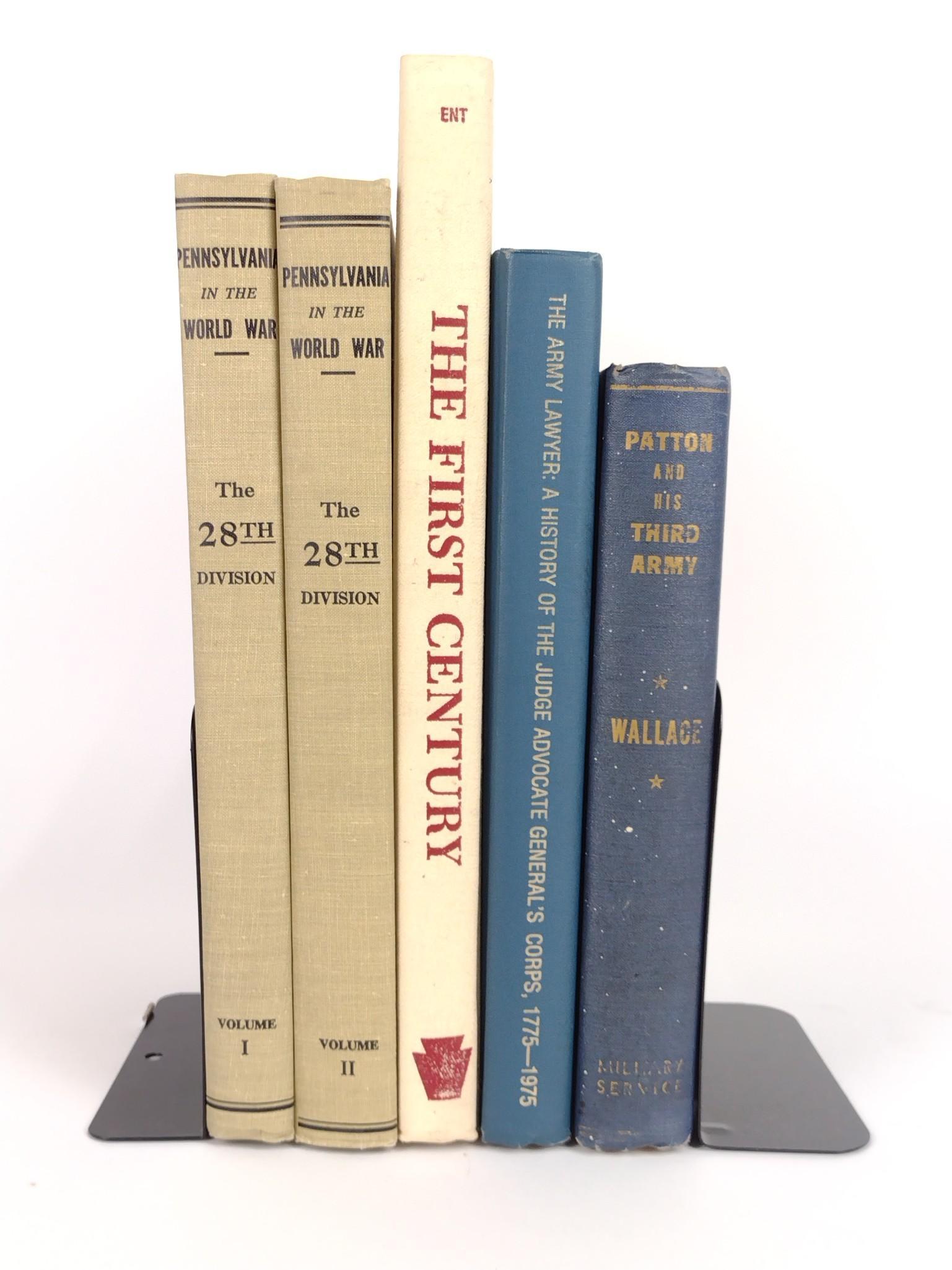 5 Military Books Incl Patton And His Third Army Auction