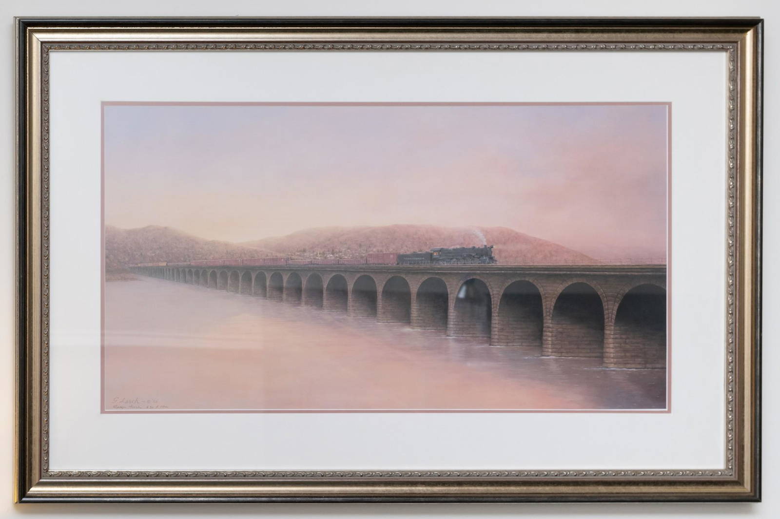 George Losch Rockville Bridge Ltd Ed Print Auction