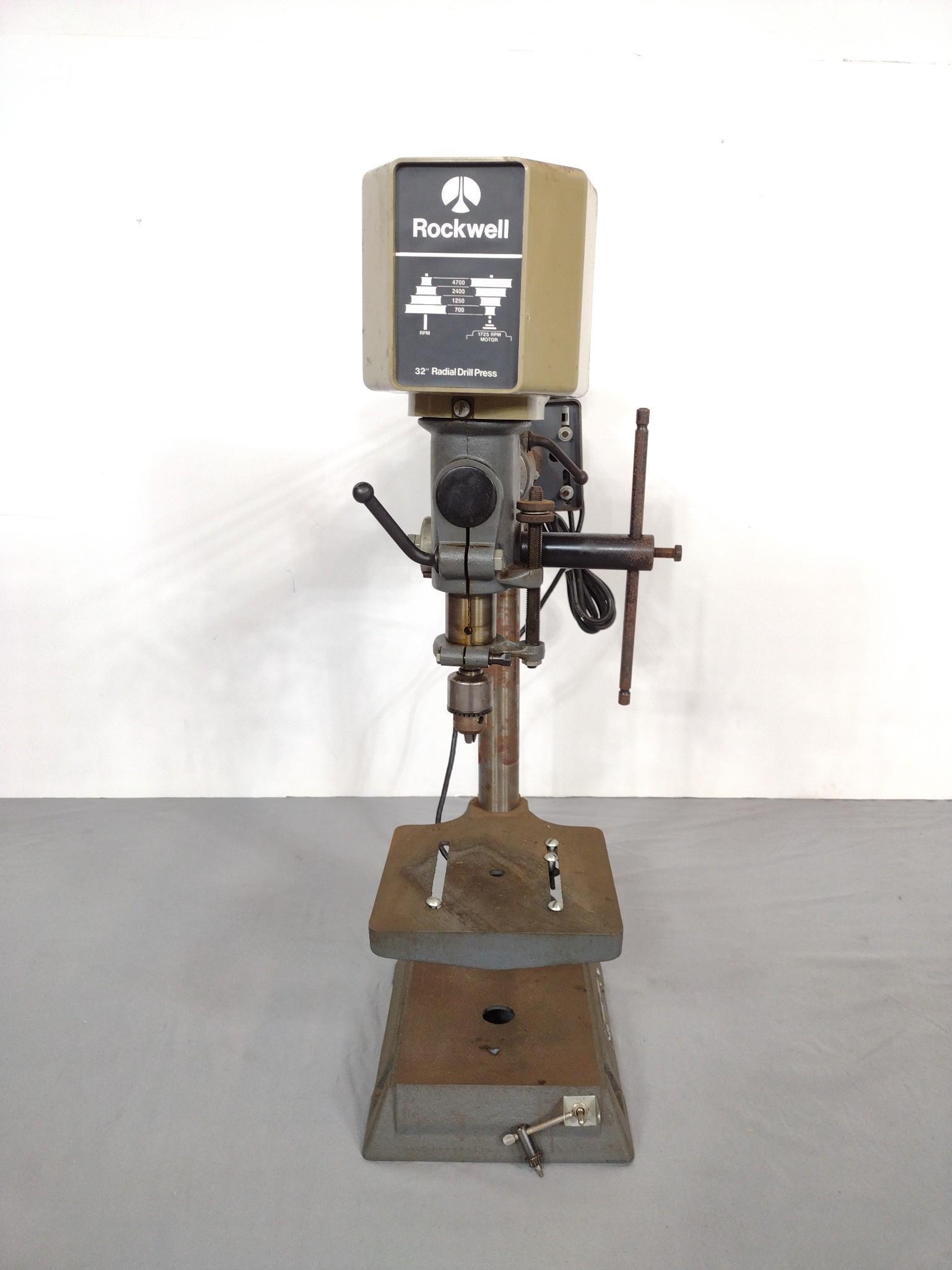 Rockwell 32" Radial Drill Press Auction
