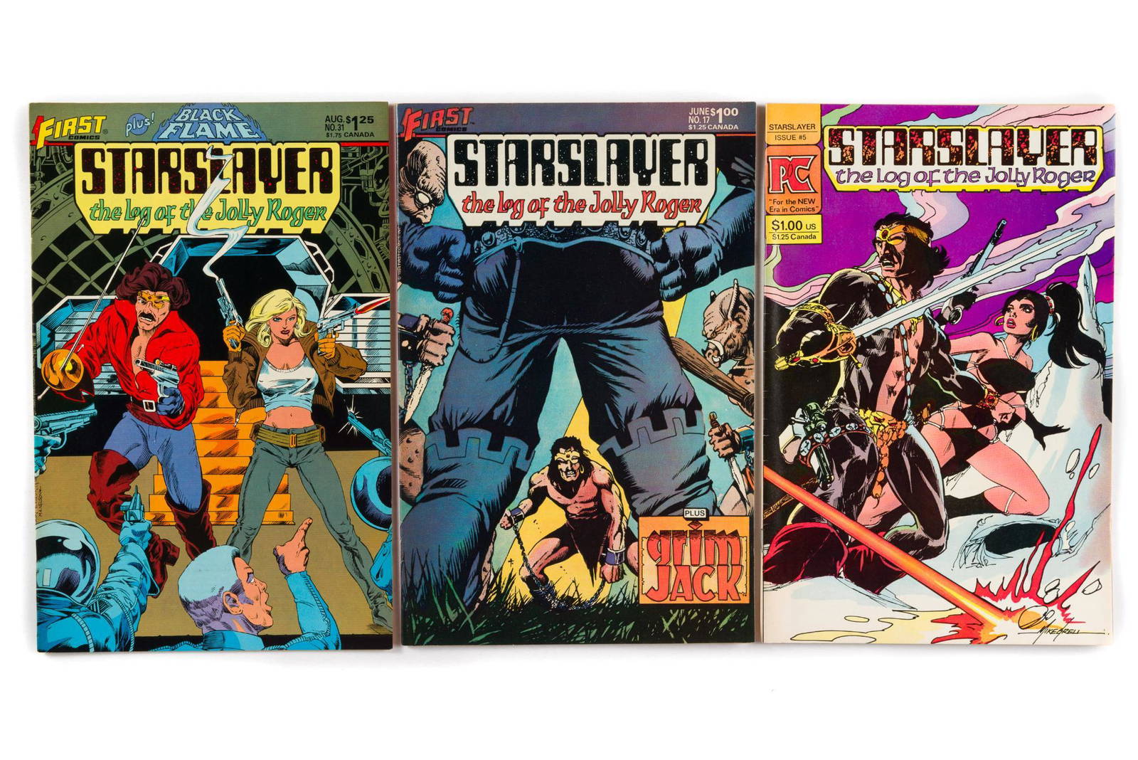 30 Starslayer Comics - 1st Rocketeer Auction