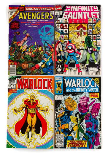 Infinity Gauntlet & Warlock Lot Infinity Gauntlet & Warlock Lot