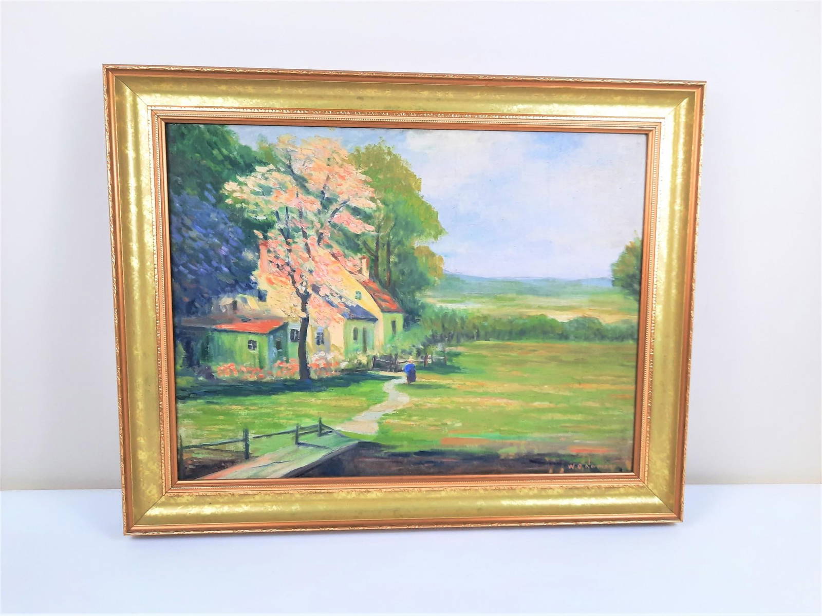 W. O. Norman Countryside Painting Auction
