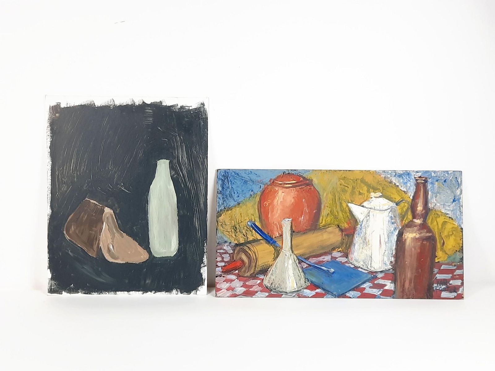 2 Karl Foster Still Life Paintings