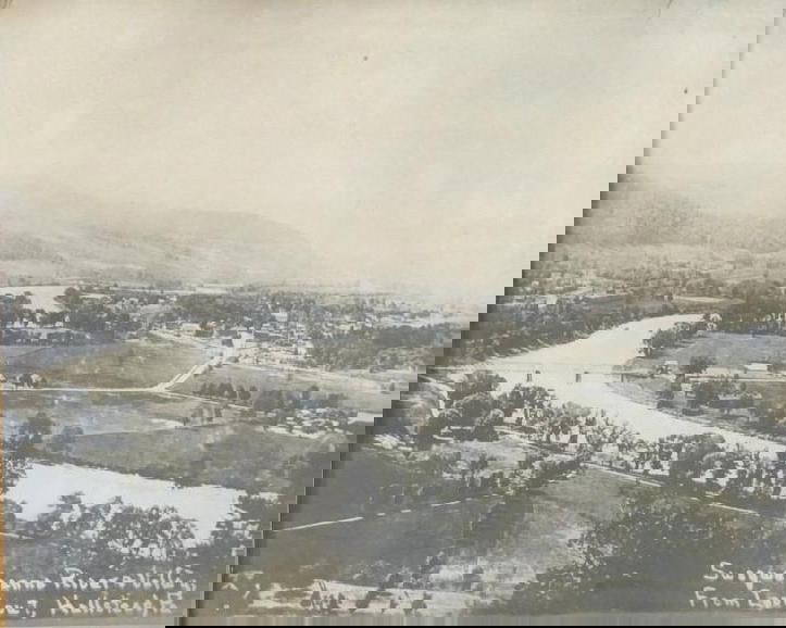 Susquehanna River And Valley From Lookout, Hallstead, Pa Photograph Auction