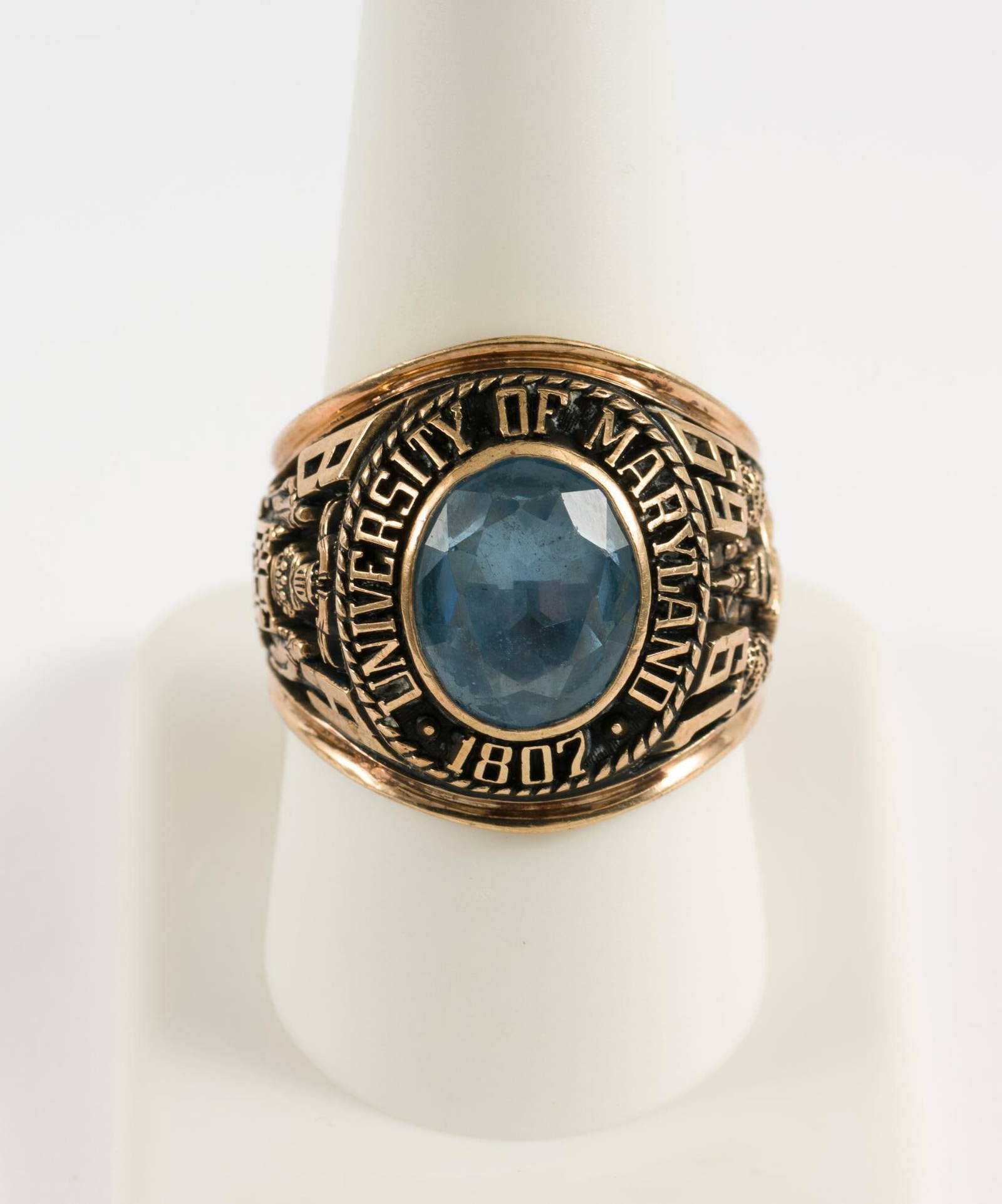 10k Gold University Of Maryland Class Ring Auction