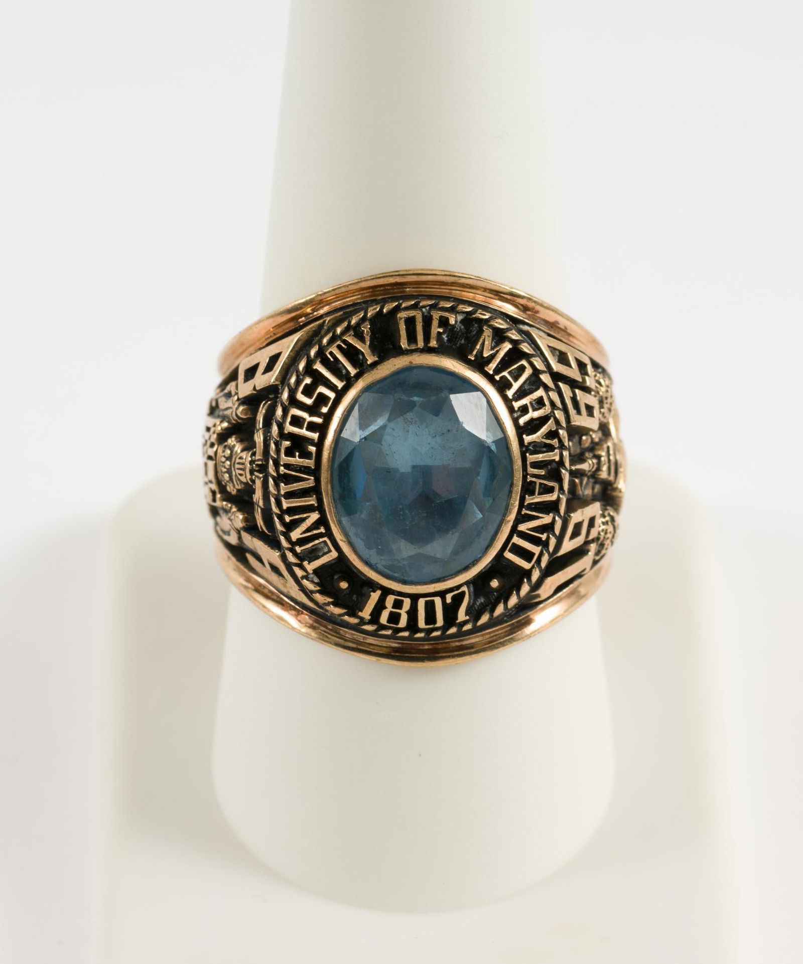 10k Gold University Of Maryland Class Ring Auction