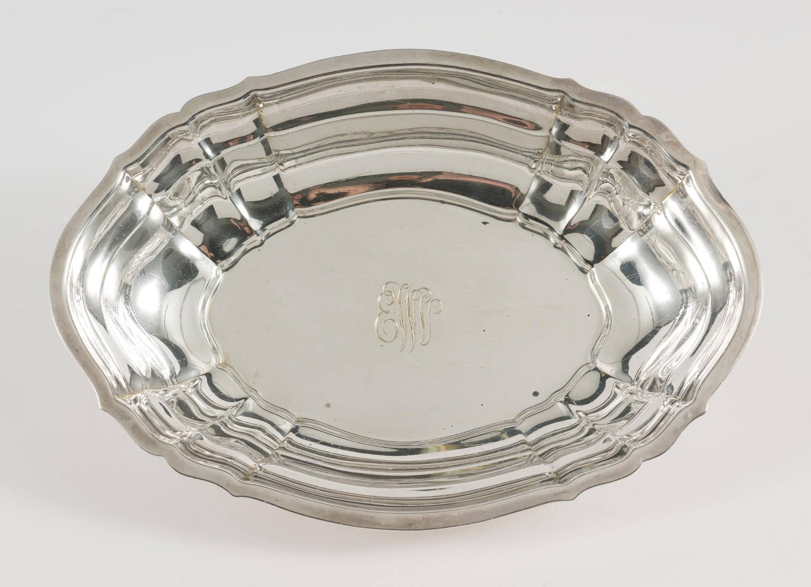 Gorham Chippendale Sterling Silver Serving Dish Auction