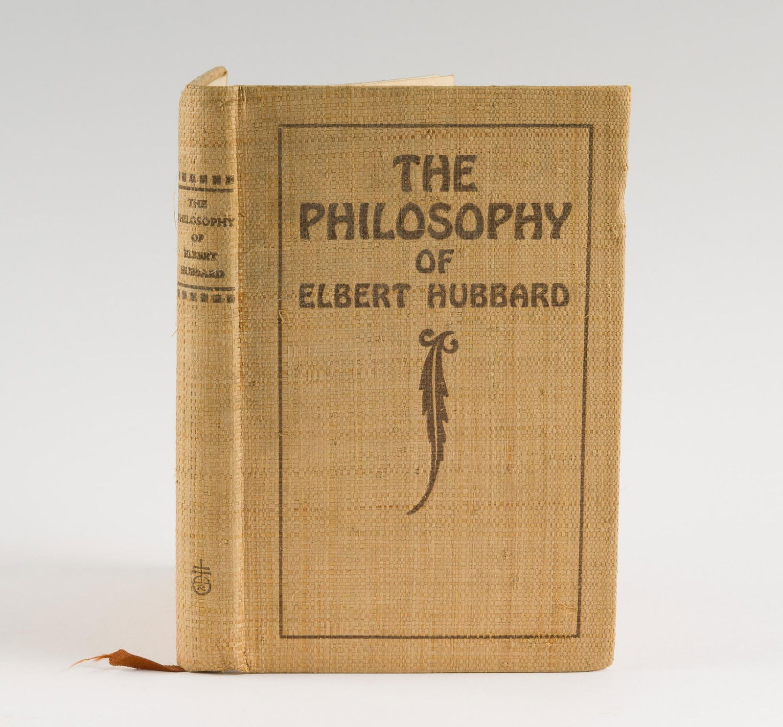 1916 The Philosophy Of Elbert Hubbard Signed Auction