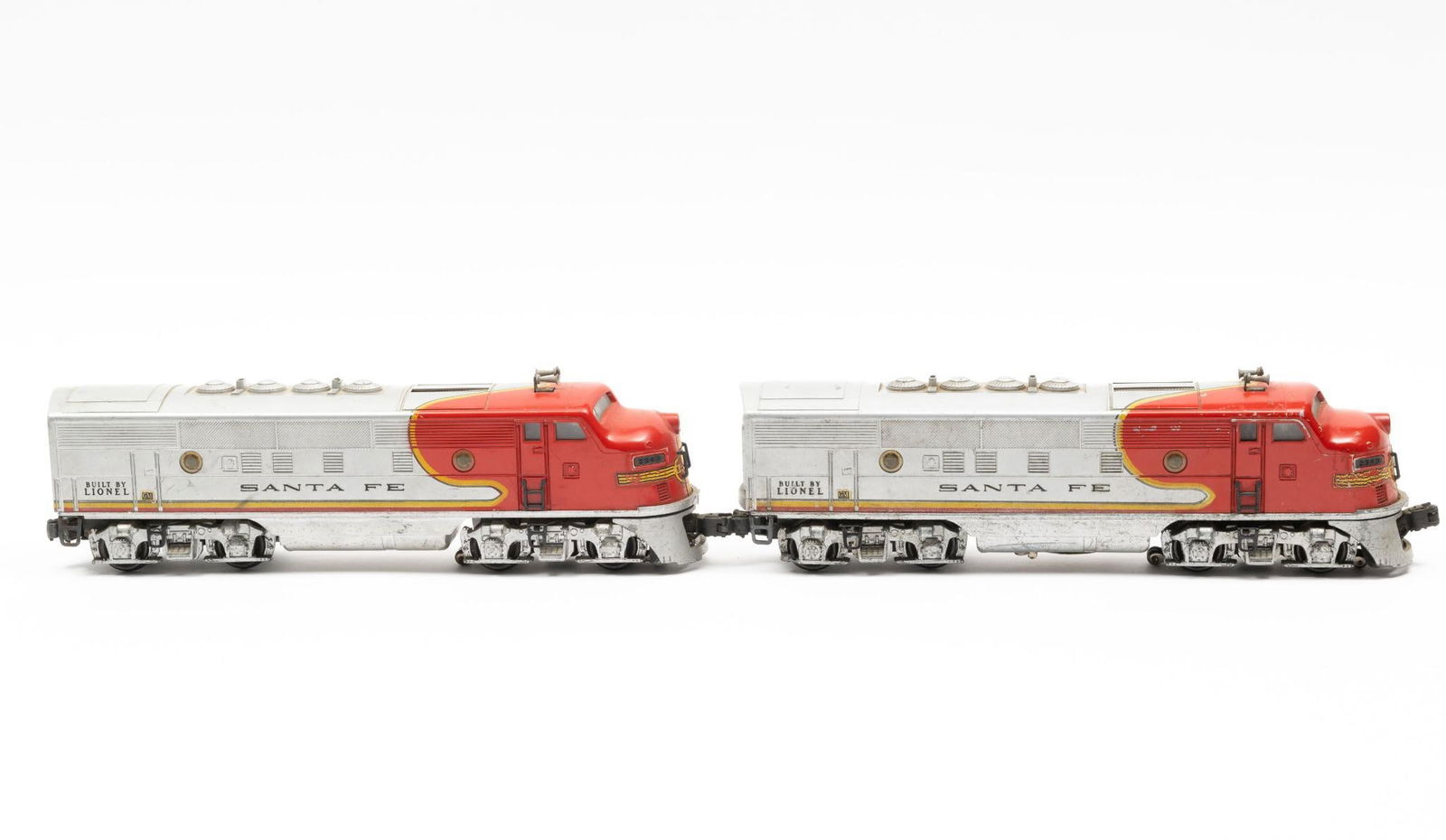 Lionel #2343 Santa Fe Engine And Dummy Auction