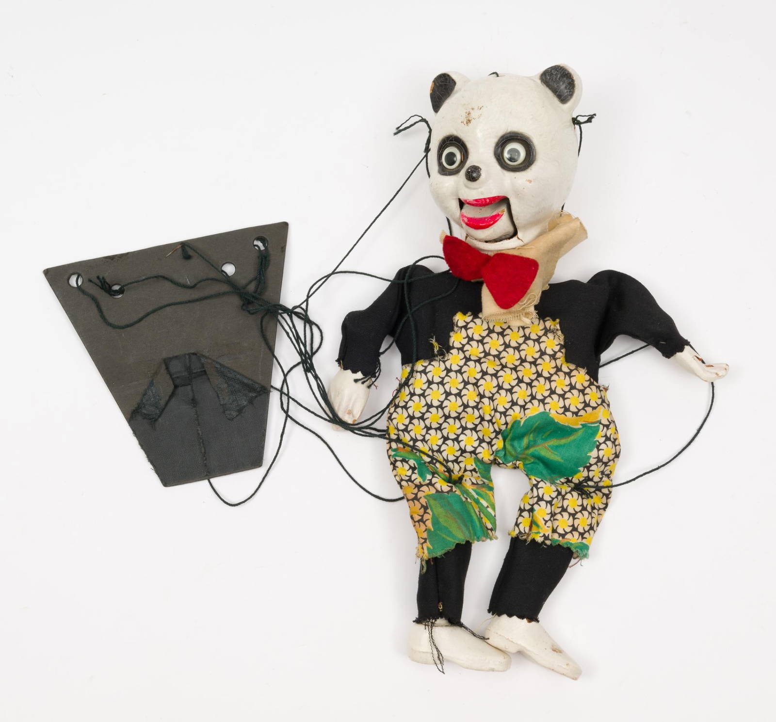 Peter Puppet Mr. Mischief Panda Marionette Auction