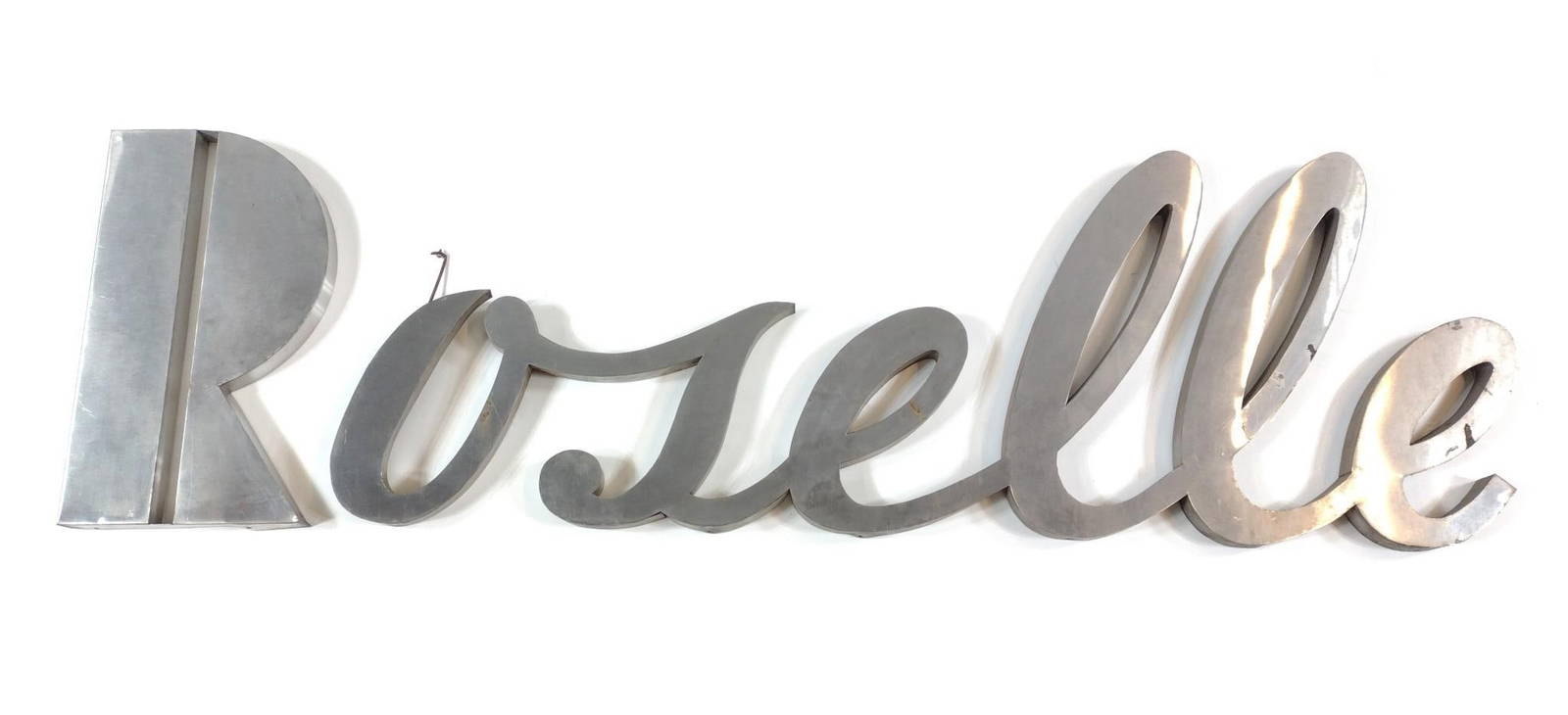 Metal Roselle Department Store Sign Auction