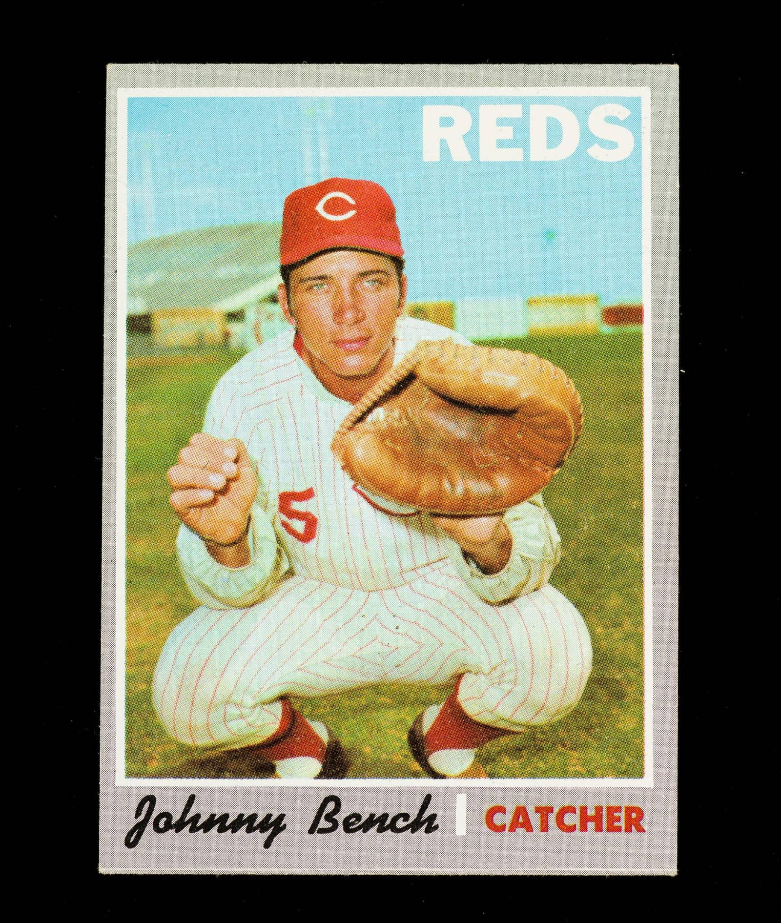 1970 Johnny Bench Vintage Topps Baseball Cards Auction