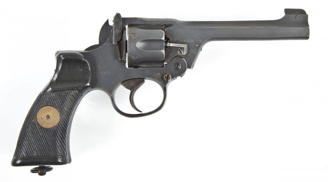 8: British Webley MK II #1 Revolver - .38 S&W