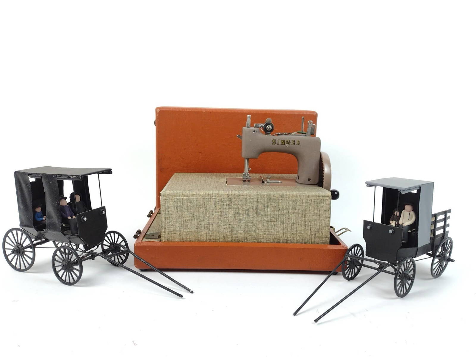 Kids Singer Sewing Machine & 2 Buggy Works Auction