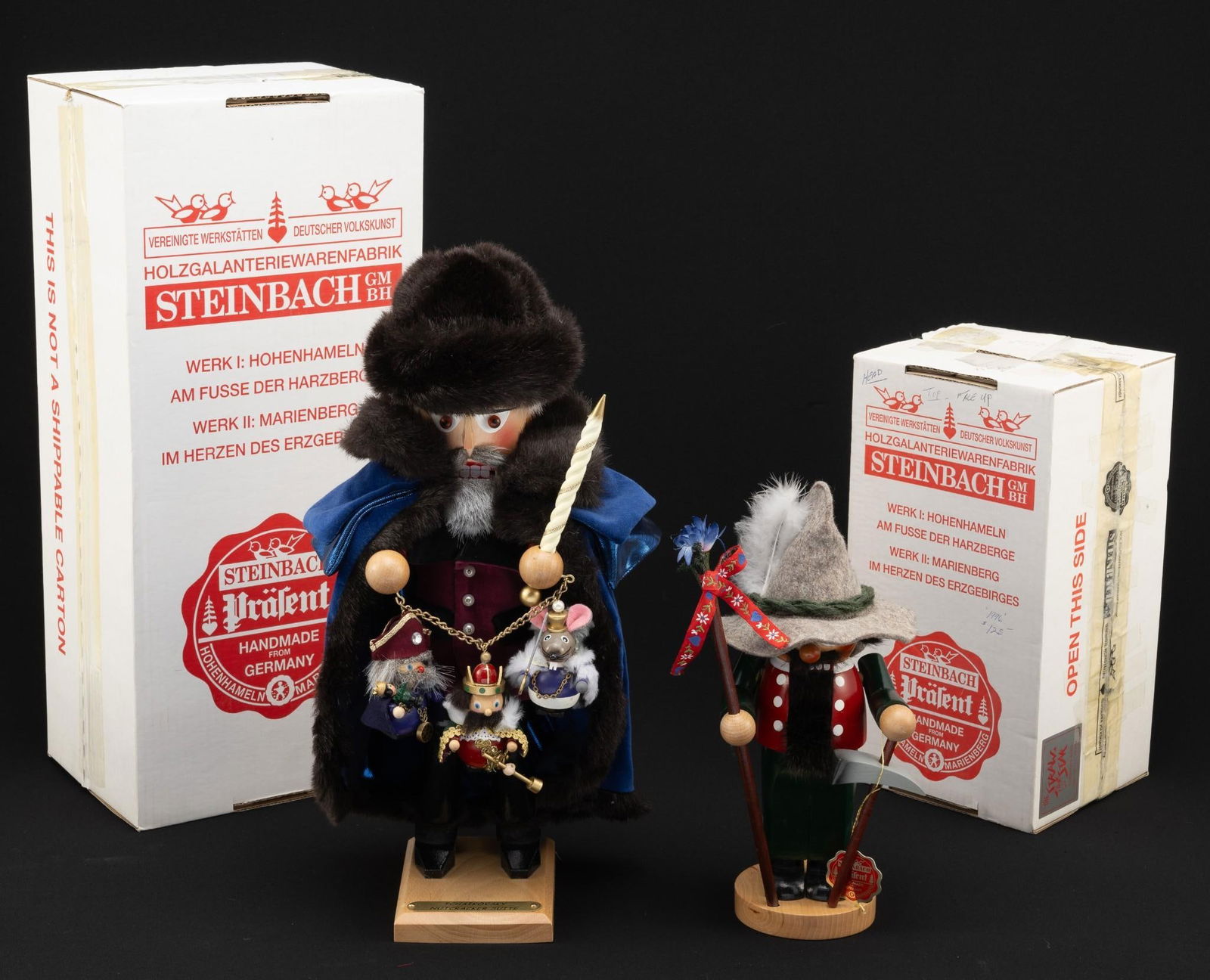 2 Steinbach Nutcrackers Incl Tchaikovsky Auction